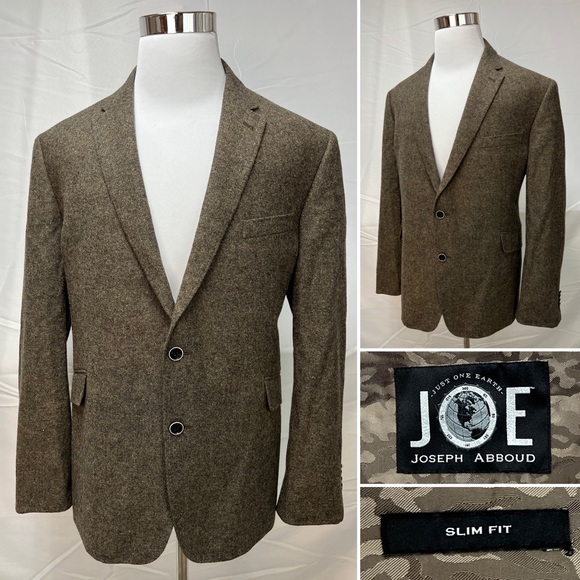 Joseph Abboud | Suits & Blazers | Mens Joe Joseph Abboud Slim Fit Brown ...